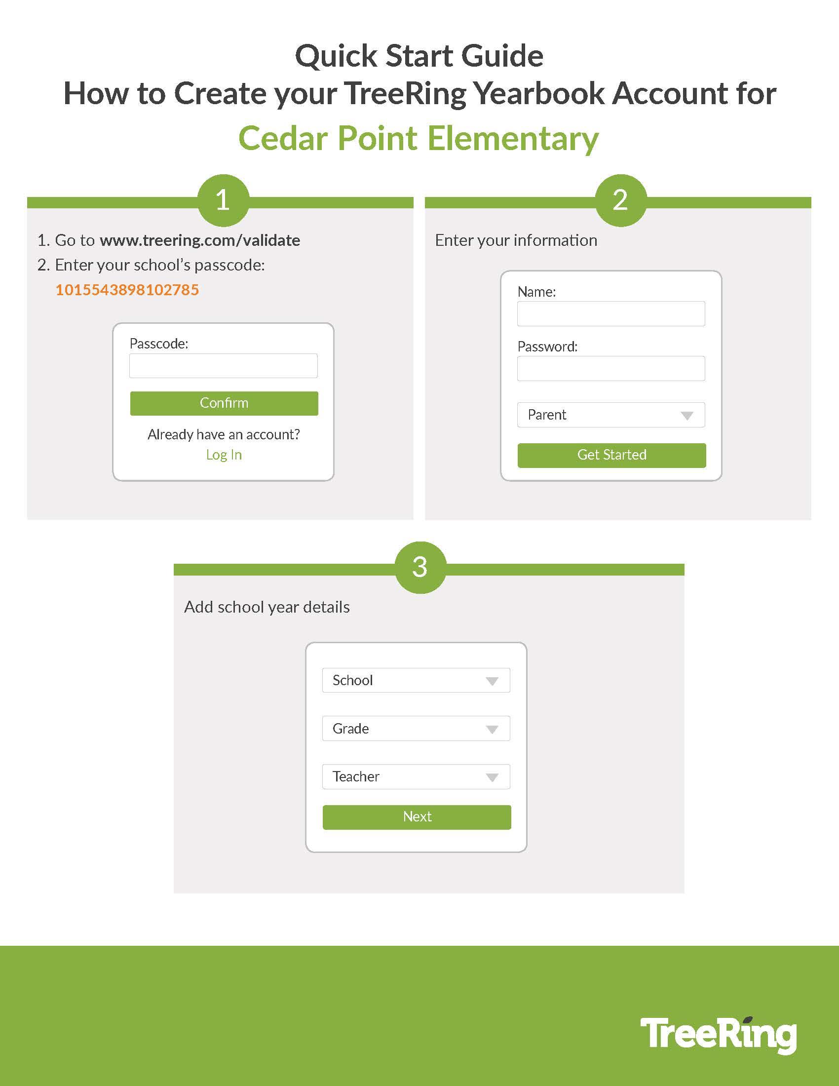 Yearbook – Cedar Point PTO