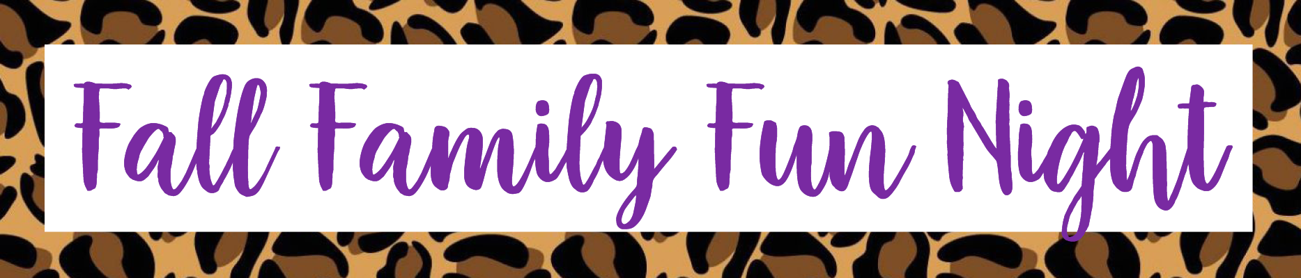Fall Family Fun Night – Cedar Point PTO